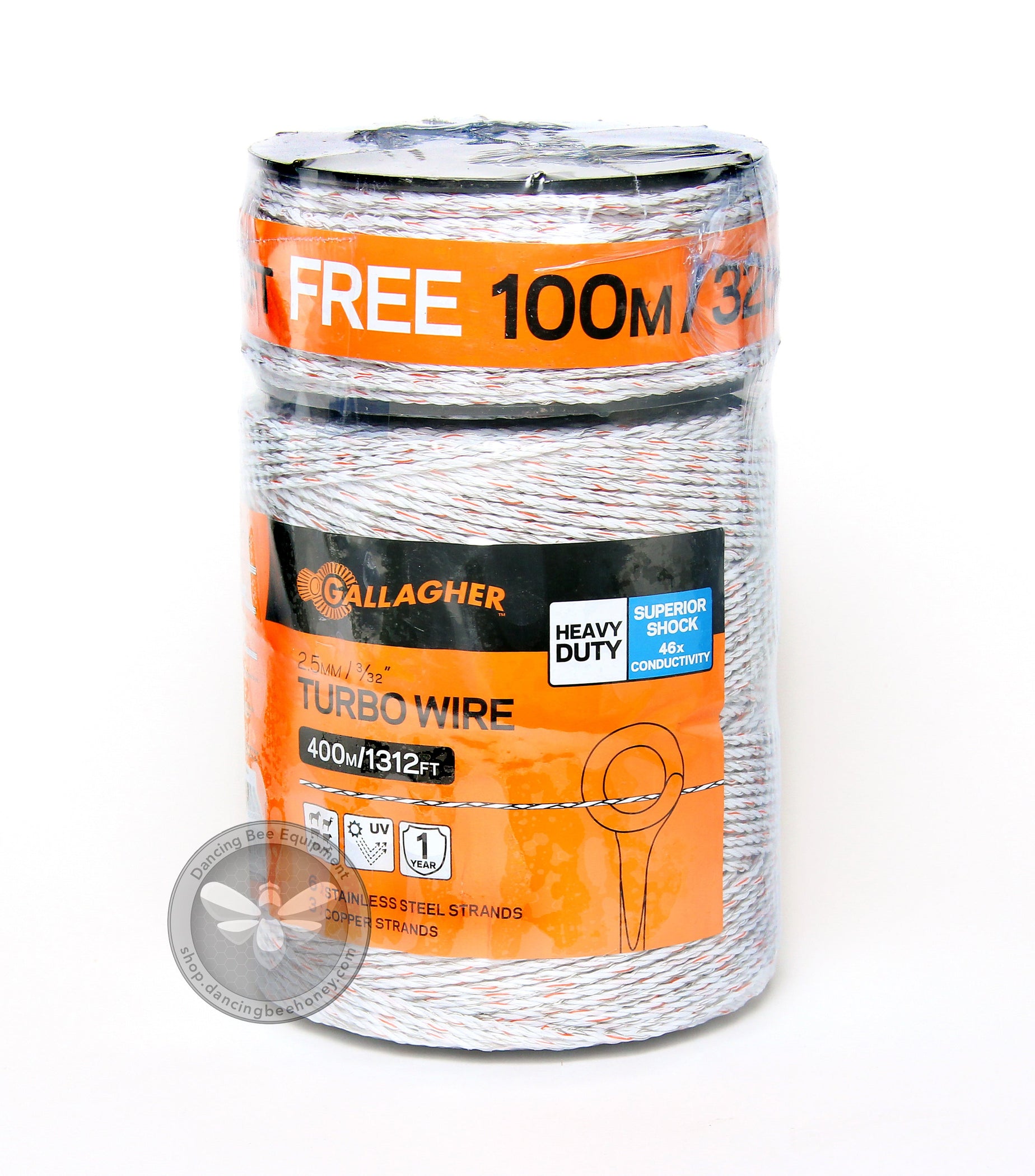 Turbo Wire - 400 metres | Gallagher | Dancing Bee Equipment — Dancing ...